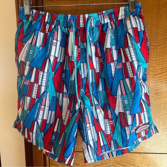 Vineyard Vines | Swim | Vineyard Vines Mens Americas Cup Racing Yacht ...